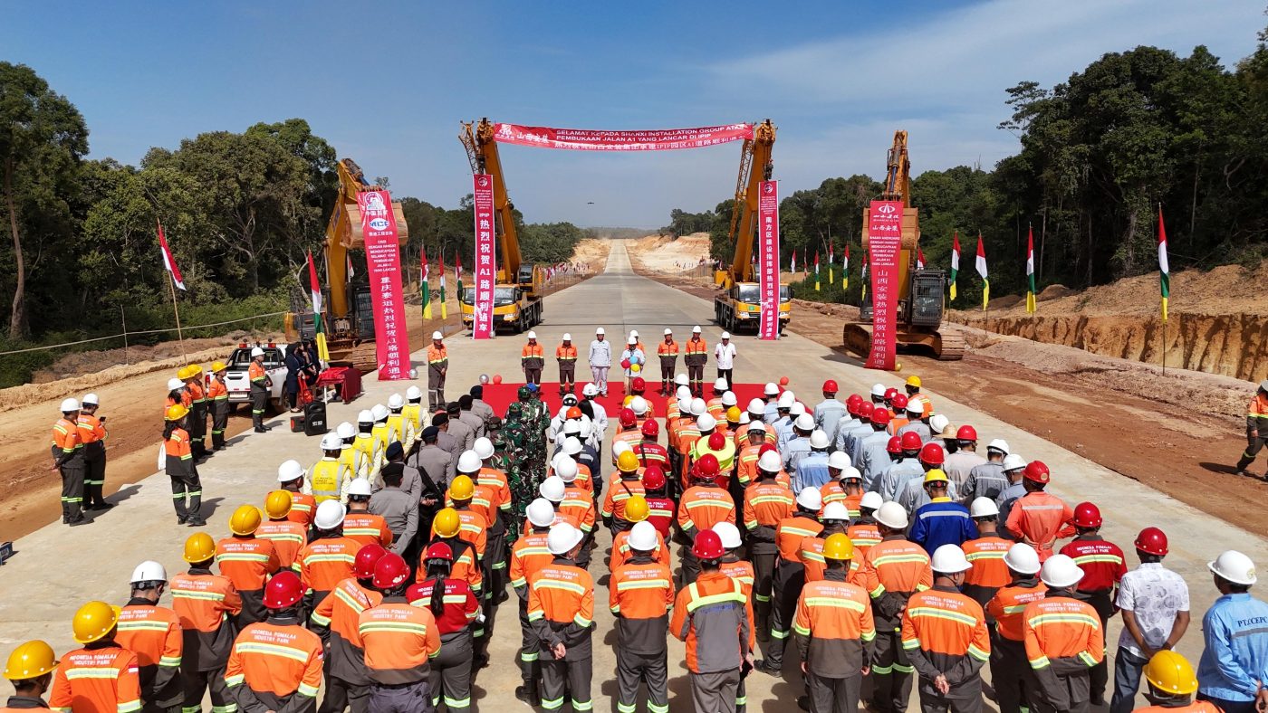 Satu Jalur Tersambung, Bersama Membangun Impian – Upacara Peresmian Jalan A1 di Kawasan Industri ...